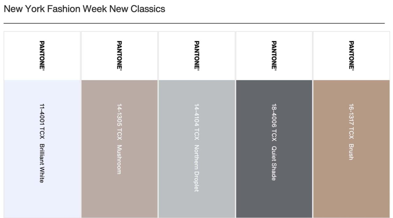 Spring/Summer 2024: Pantone's Palette Palooza 5 Best Shades